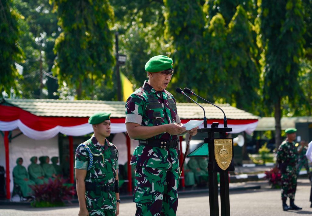 Pangdam XIV/Hsn Pimpin Upacara Pembukaan Pendidikan Dasar Militer dan ...