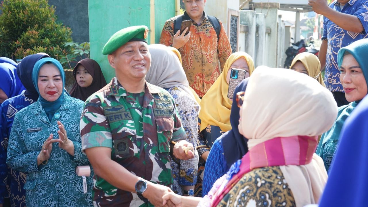 Dandim 1409/Gowa Hadiri Kunjungan Kerja Menteri Pemberdayaan Perempuan ...