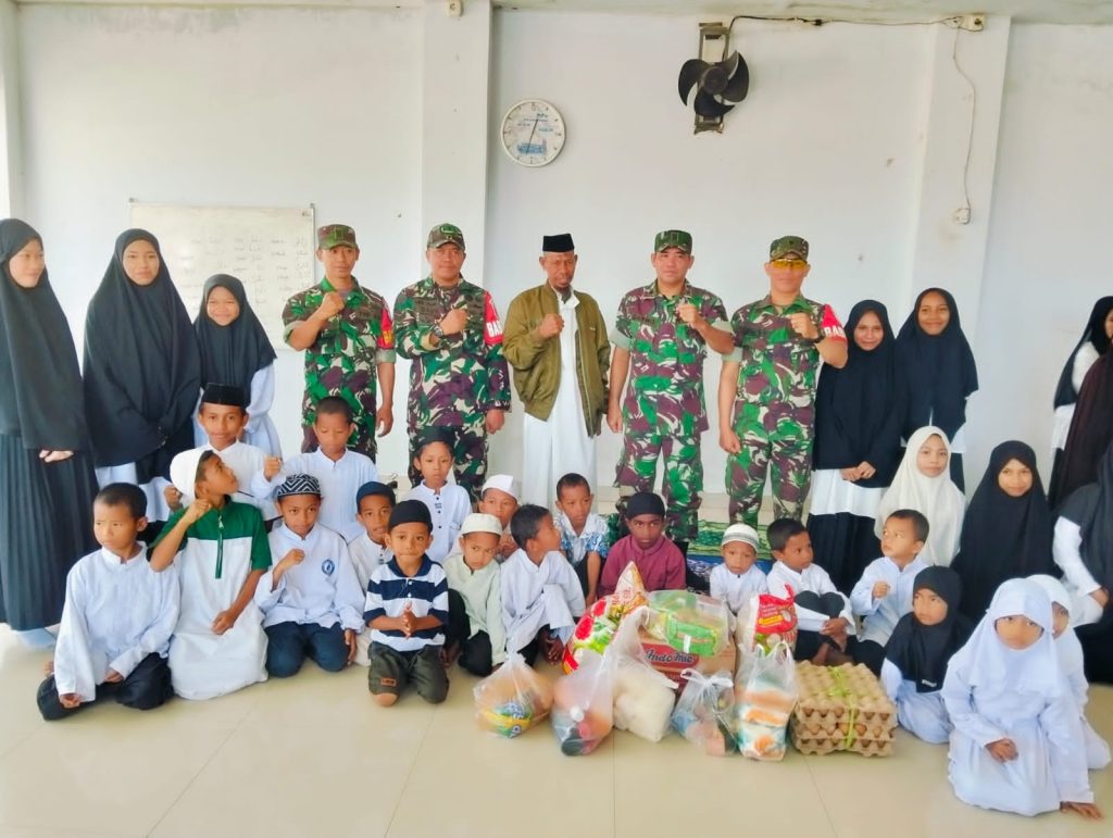 Panti Asuhan Al Muhajirin Disambangi Koramil 1409-05/Pallangga ...